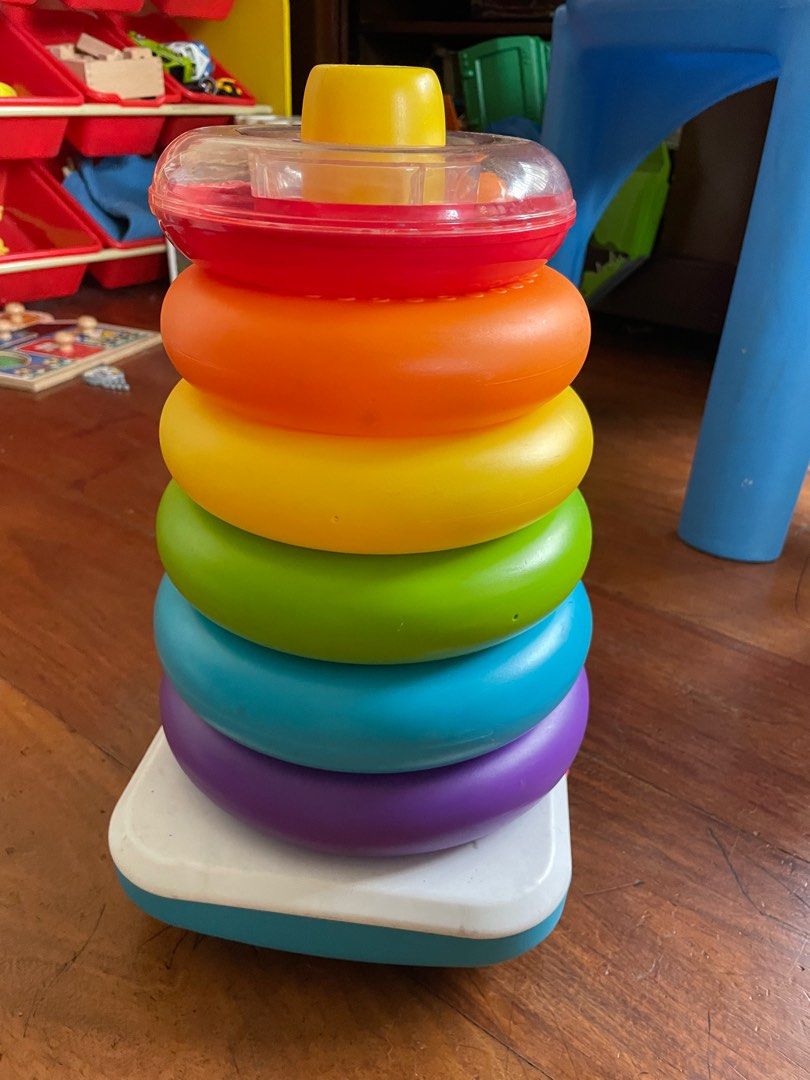 Fisher Price Giant Rock a Stack, Babies & Kids, Infant Playtime on ...