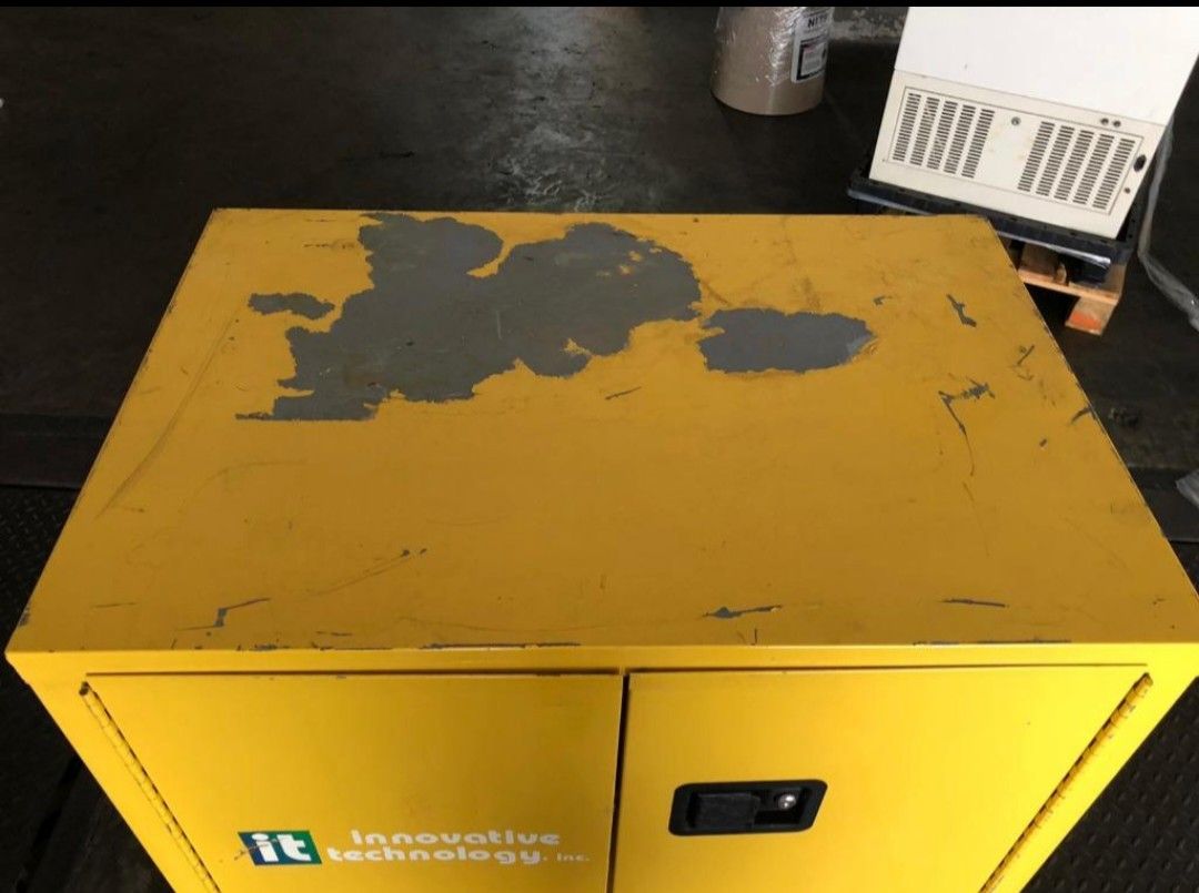 Flammable items safety cabinet, Hobbies & Toys, Stationery & Craft ...