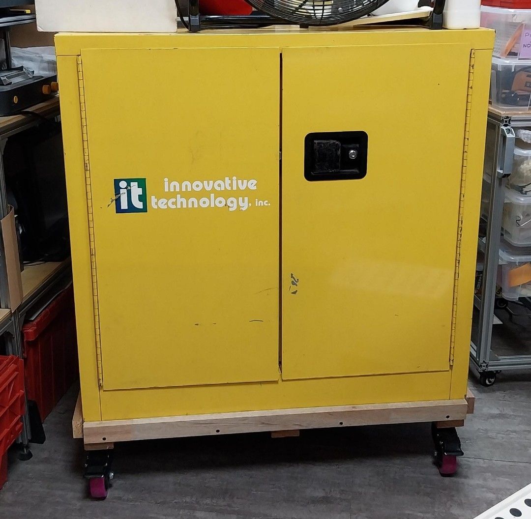 Flammable items safety cabinet, Hobbies & Toys, Stationery & Craft ...