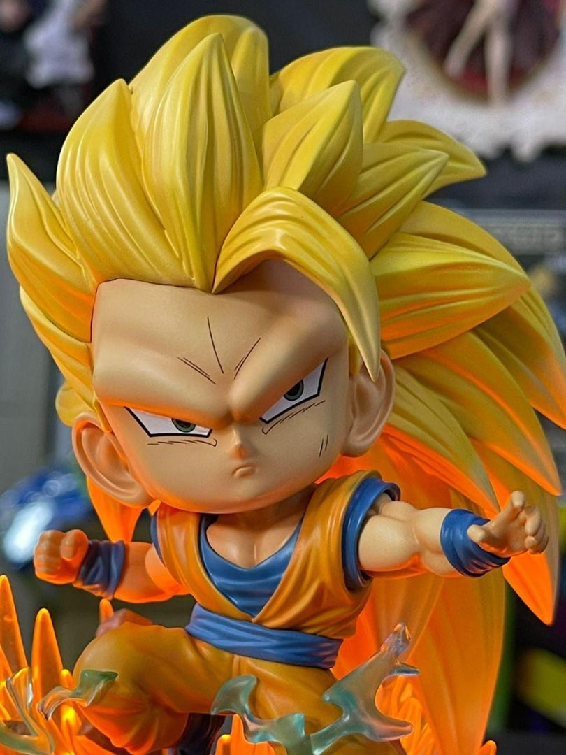Fo Studio - SD SS3 Son Goku, Hobbies & Toys, Toys & Games on Carousell
