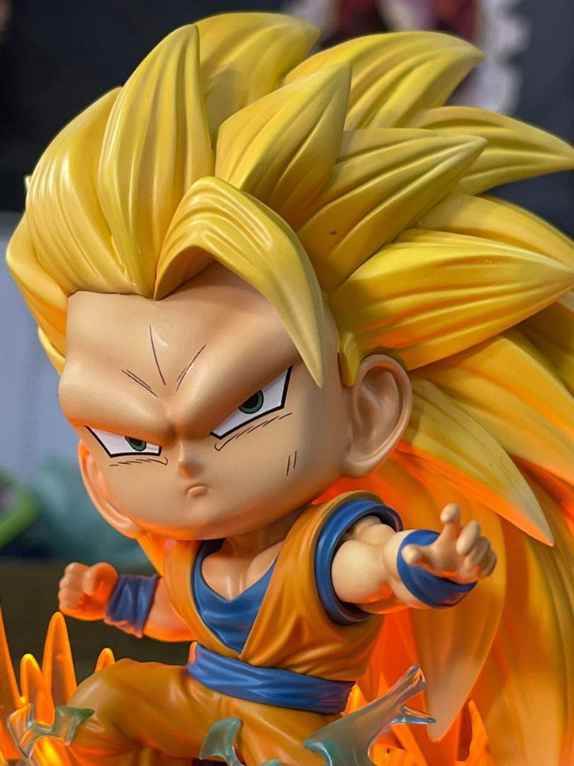 Fo Studio - SD SS3 Son Goku, Hobbies & Toys, Toys & Games on Carousell