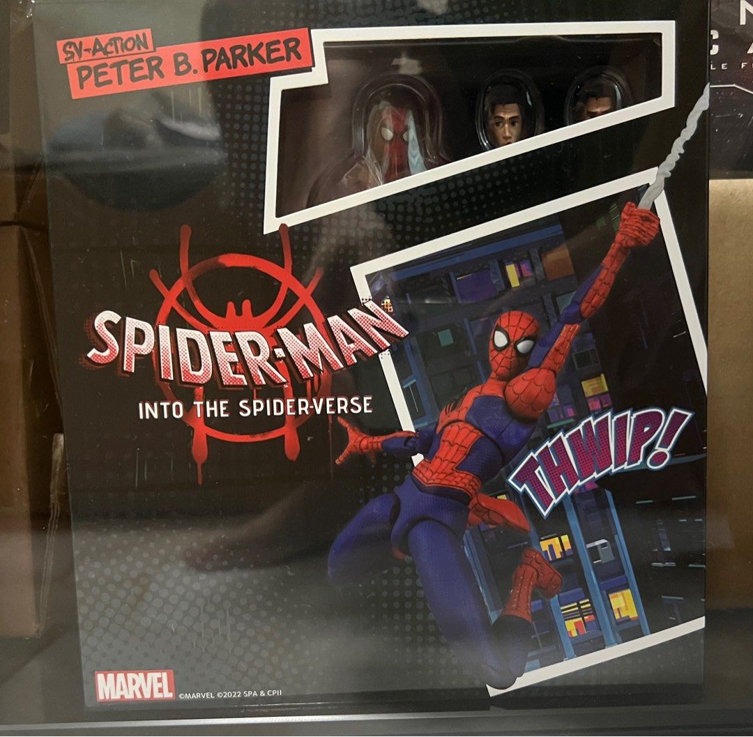 (FREE COURIER) SENTINEL SV ACTION MARVEL SPIDER-MAN PETER B PARKER FROM ...