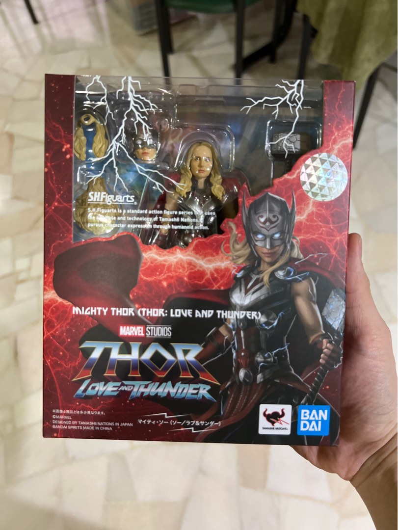 (FREE COURIER) SHF SH FIGUARTS MARVEL MIGHTY LADY THOR JANE FOSTER FROM ...
