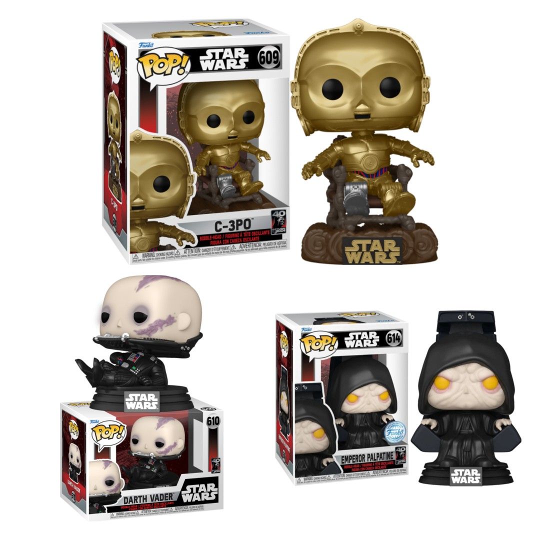 「新貨預訂」Funko Pop Star Wars Episodes VI : Return of the Jedi 40th ...