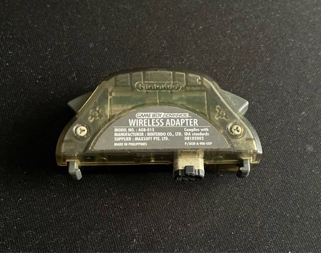 Gameboy Advance Wireless Adapter, Video Gaming, Video Games, Nintendo ...