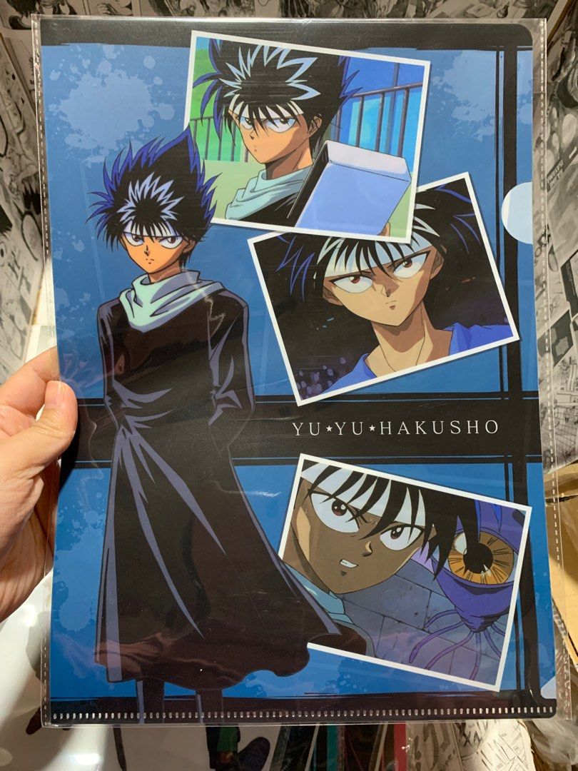 Ghost Fighter (Yuyu Hakusho) Folder a4, Hobbies & Toys, Stationary ...