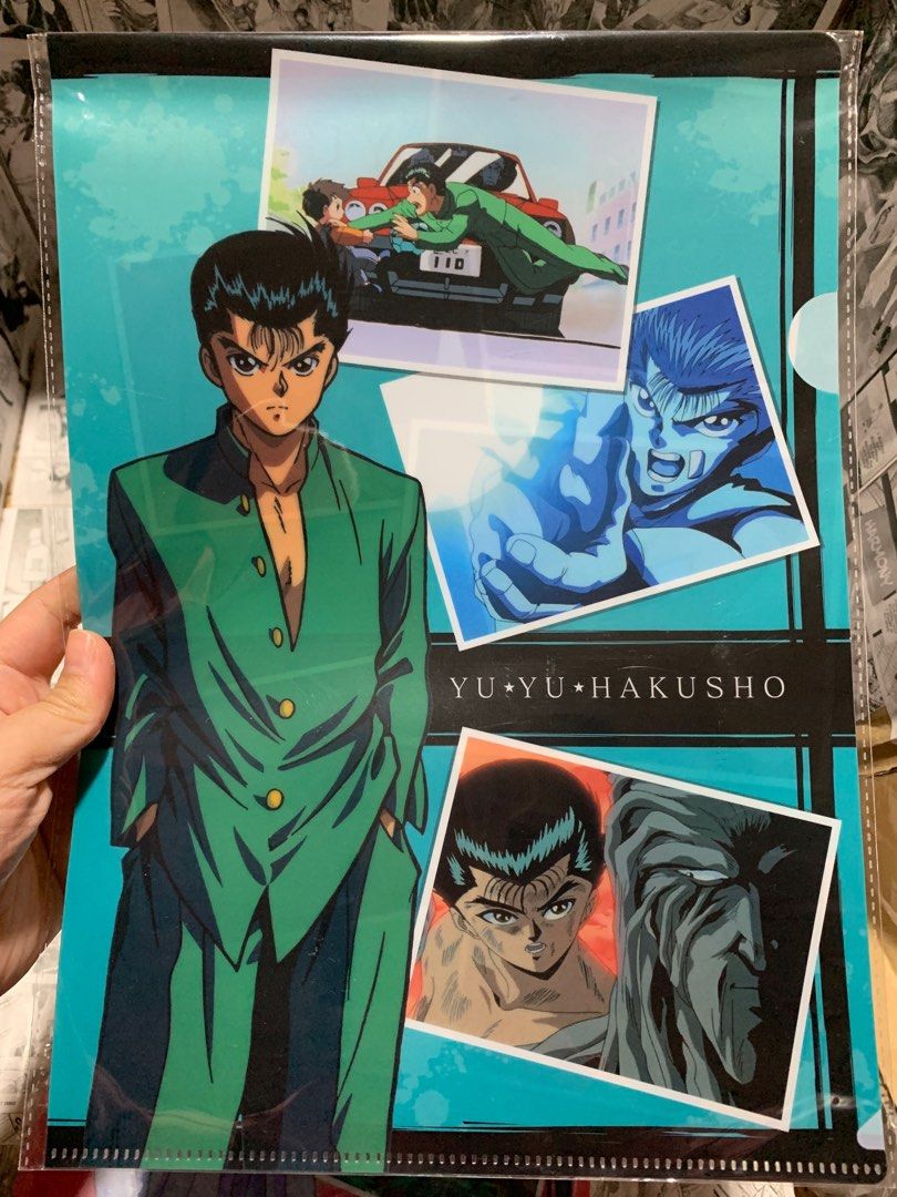 Ghost Fighter (Yuyu Hakusho) Folder a4, Hobbies & Toys, Stationary ...