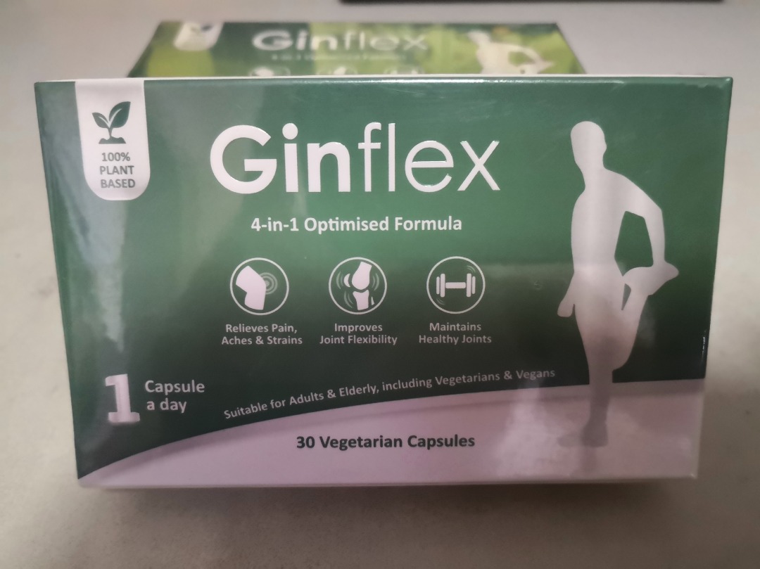 Ginflex, Health & Nutrition, Health Supplements, Vitamins & Supplements ...