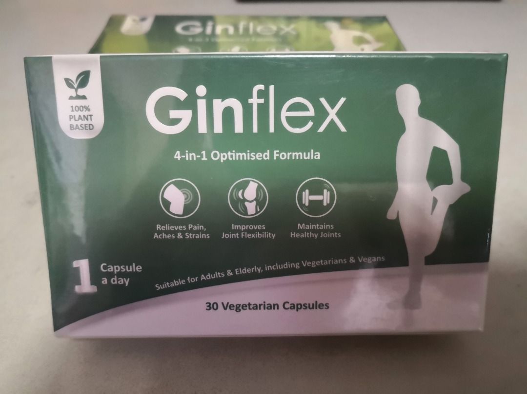 Ginflex, Health & Nutrition, Health Supplements, Vitamins & Supplements ...