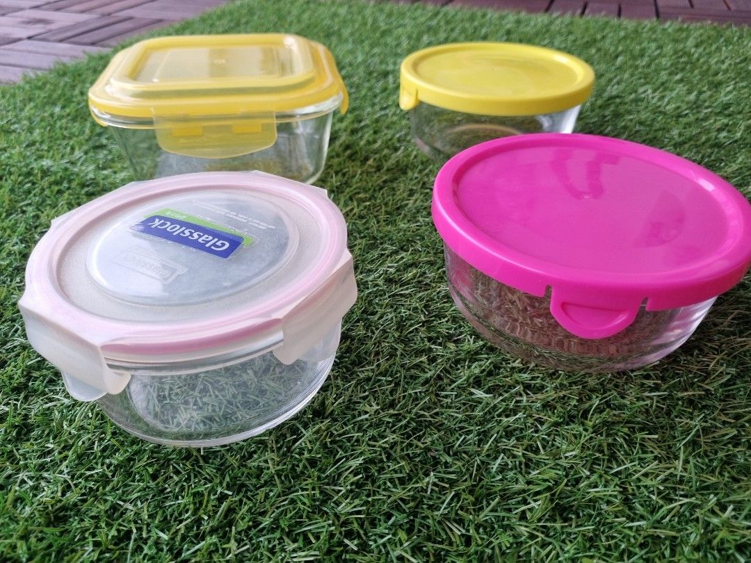 Glass tupperware, Furniture & Home Living, Kitchenware & Tableware ...