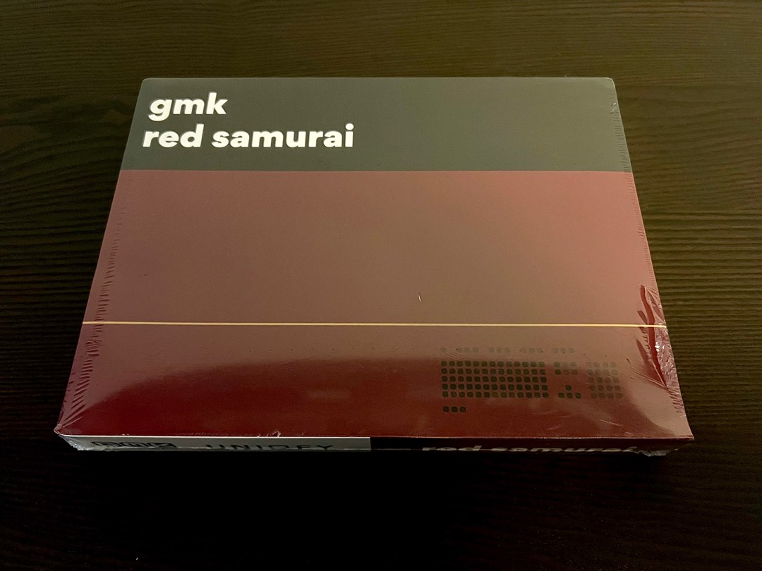 GMK Red Samurai | 65% kit | Sealed, Computers & Tech, Parts ...