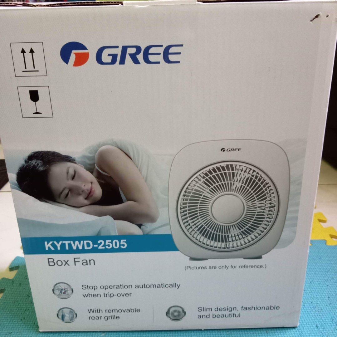 Gree Box Electric Fan, Furniture & Home Living, Lighting & Fans, Fans ...