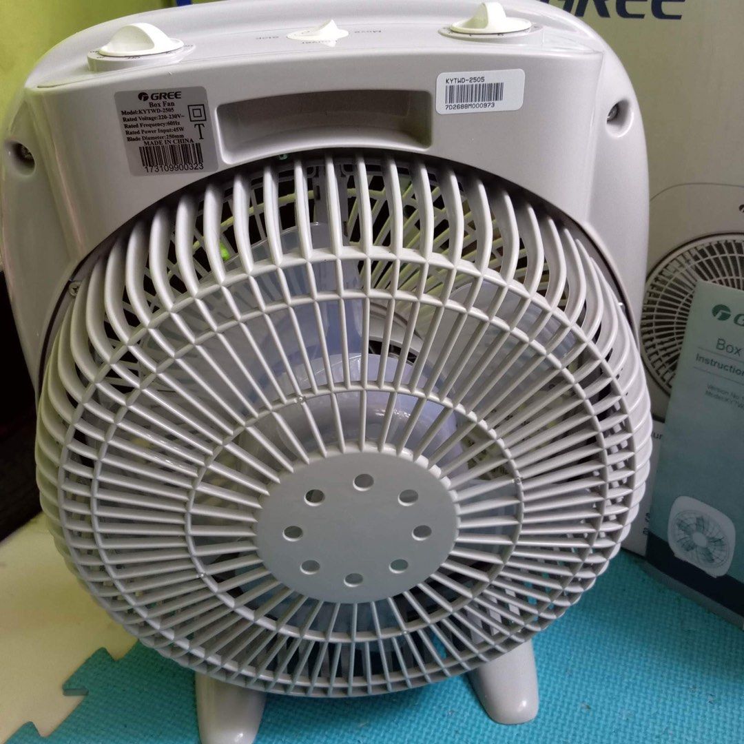 Gree Box Electric Fan, Furniture & Home Living, Lighting & Fans, Fans ...
