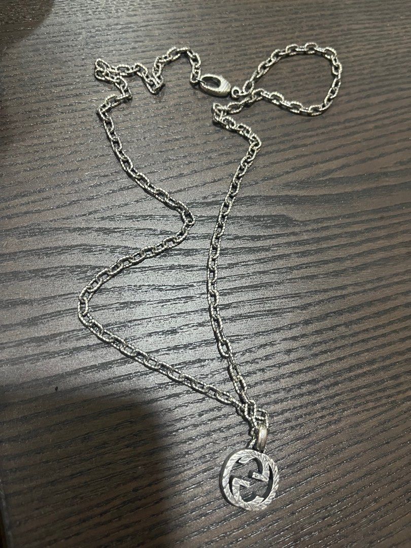Gucci Ag 925 necklace, Men's Fashion, Watches & Accessories, Jewelry on Carousell