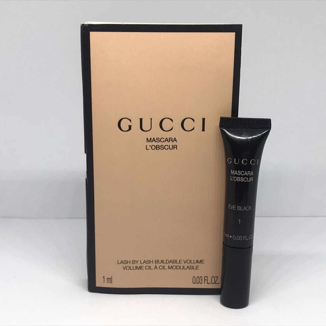 GUCCI MASCARA IN EYE BLACK 1ml, Beauty & Personal Care, Face, Makeup on ...