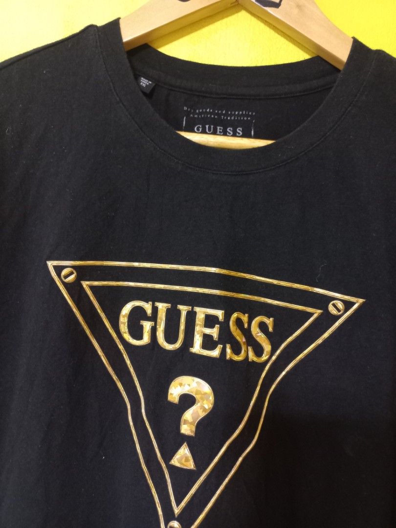 Guess, Men's Fashion, Tops & Sets, Tshirts & Polo Shirts on Carousell