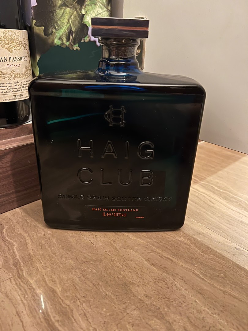 Haig club single grain, Food & Drinks, Alcoholic Beverages on Carousell