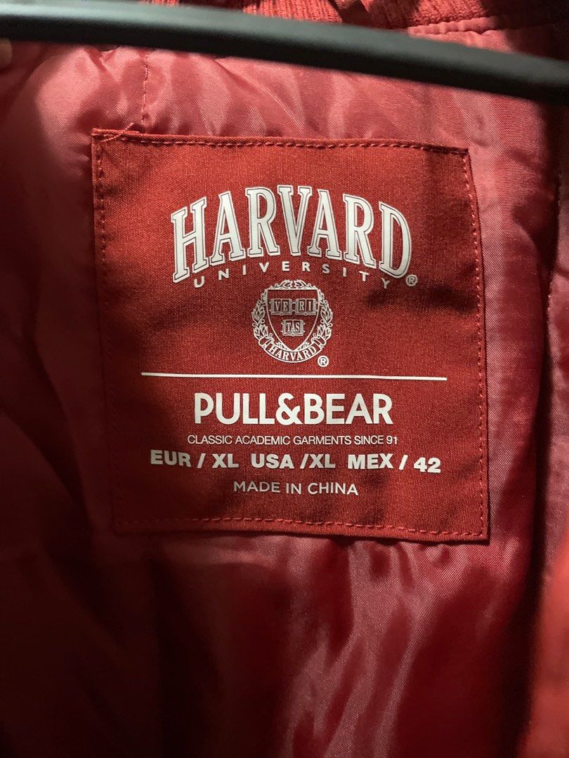 Harvard Varsity Jacket (Pull & Bear), 男裝, 外套及戶外衣服 - Carousell Harvard Varsity Jacket (Pull & Bear), 男裝, 外套及戶外衣服 - Carousell