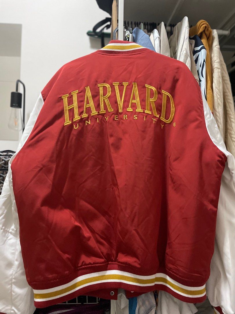 Harvard Varsity Jacket (Pull & Bear), 男裝, 外套及戶外衣服 - Carousell Harvard Varsity Jacket (Pull & Bear), 男裝, 外套及戶外衣服 - Carousell