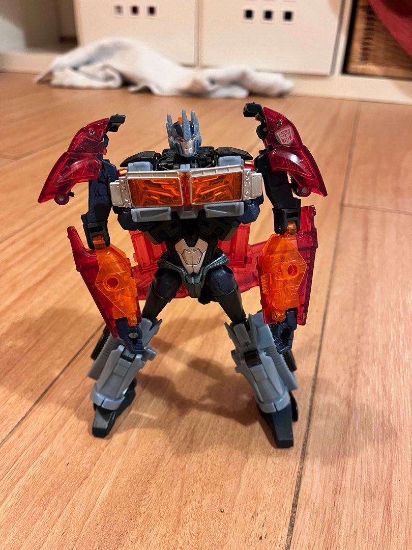 HASBRO Transformers Dark Energon Voyager Defender Optimus Prime BBTS ...