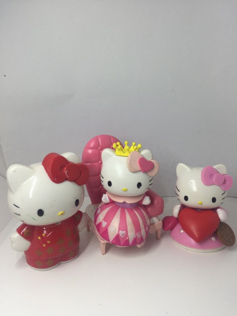 Hello Kitty Figures Set, Hobbies & Toys, Toys & Games on Carousell