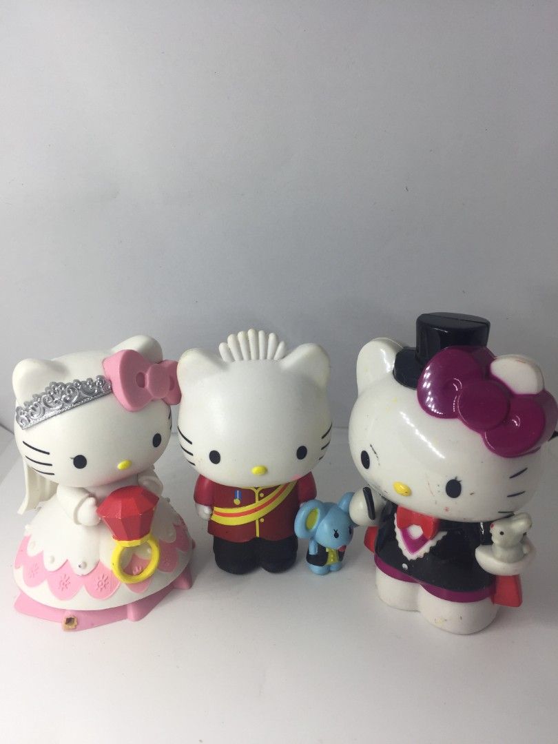 Hello Kitty Figures Set, Hobbies & Toys, Toys & Games on Carousell