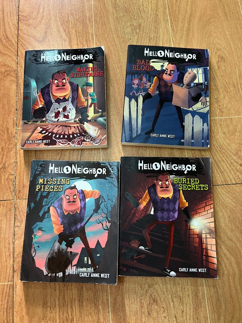 Hello Neighbor book set, Hobbies & Toys, Books & Magazines, Children's ...