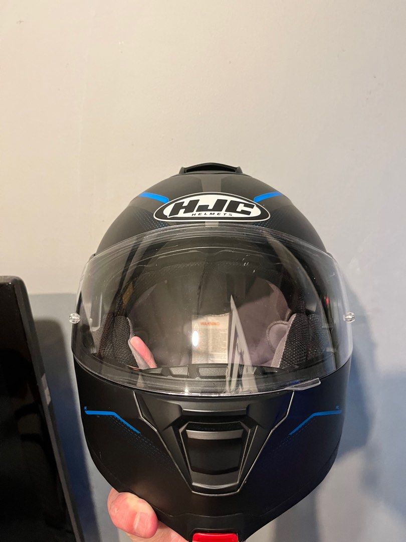 Hjc modular helmet, Motorcycles, Motorcycle Accessories on Carousell