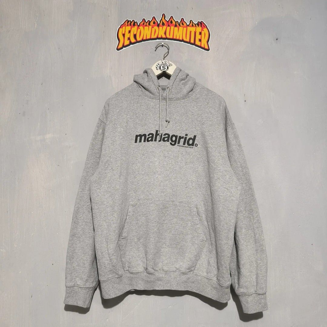 Hoodie MAHAGRID ORIGINAL, Fesyen Pria, Pakaian , Baju Luaran di Carousell