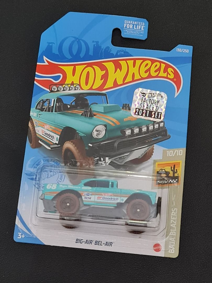 HOT WHEELS Baja Blazers FS 2021 Chevy Big-Air Bel-Air (Turquoise ...