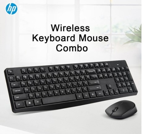 HP CS10 Wireless Keyboard Mouse Combo Set 2.4G Wireless Keyboard and ...