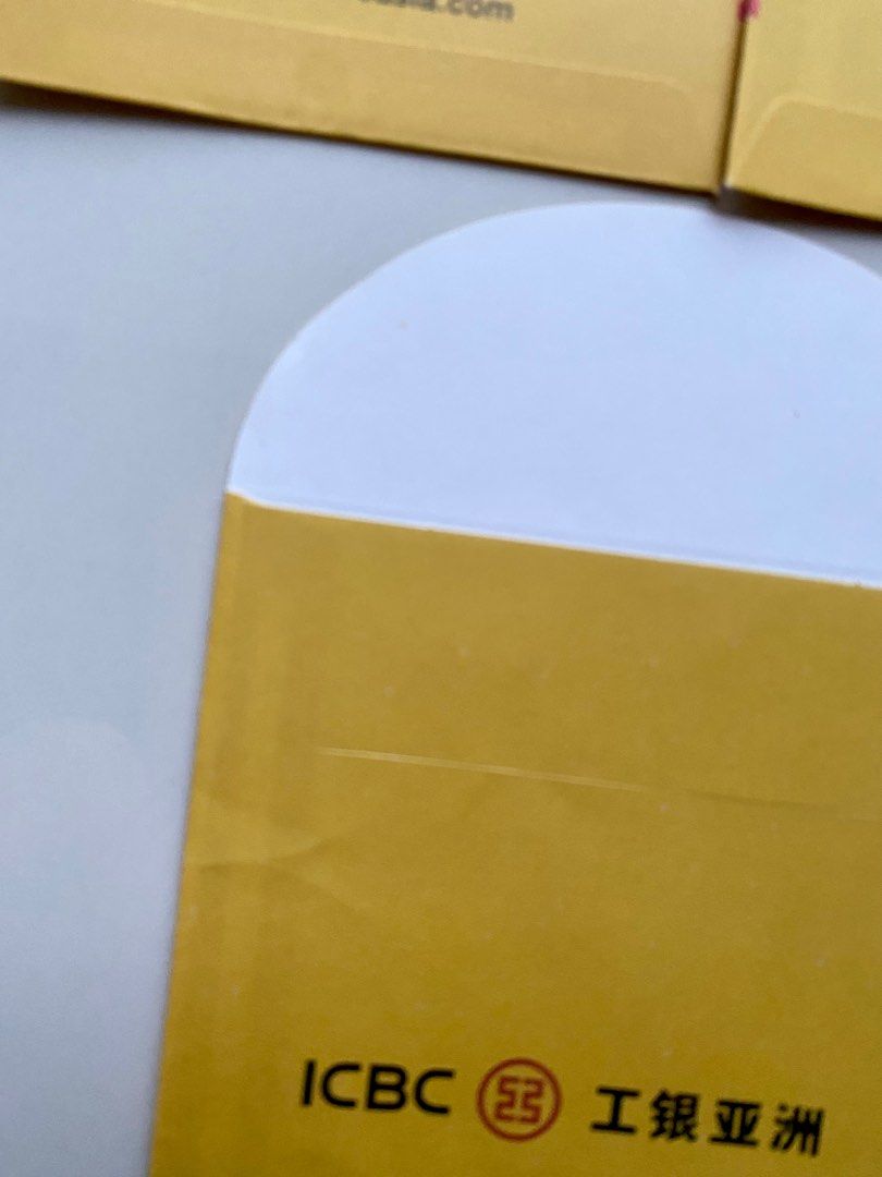 ICBC Asia Overseas Version Red Packet Angpau - price for 3 pieces - Not ...