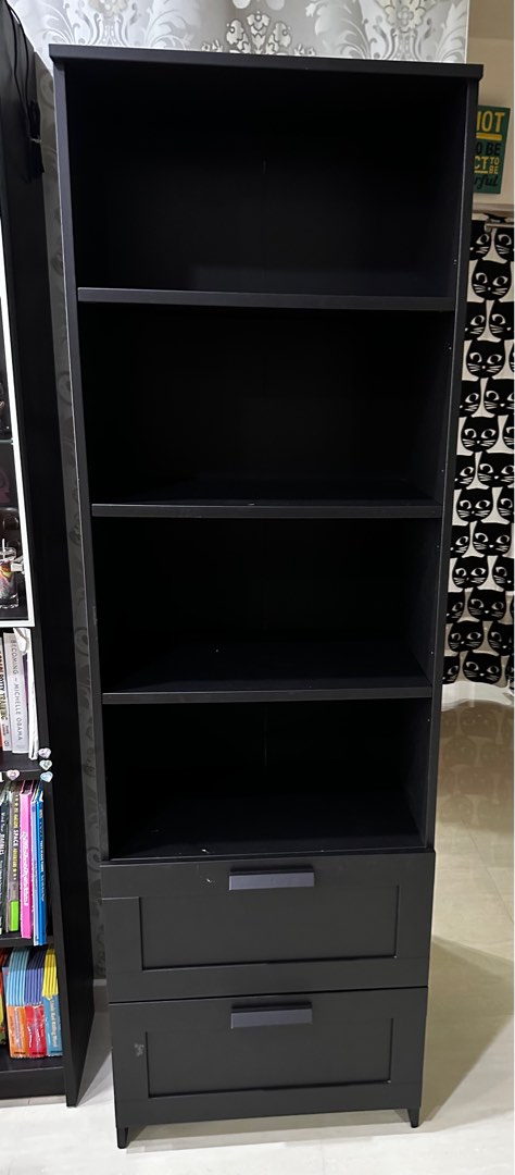 Ikea Brimnes Bookcase / Cabinet, Furniture & Home Living, Furniture ...