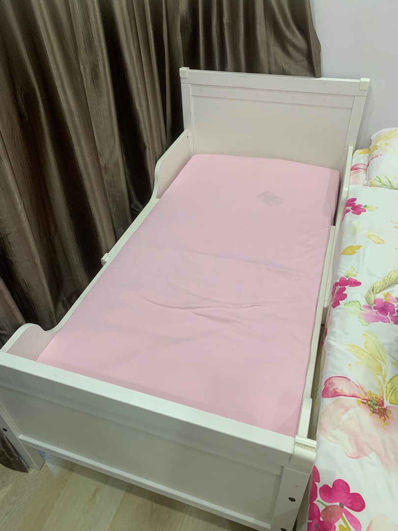IKEA Sundvik Bed Frame, Babies & Kids, Baby Nursery & Kids Furniture ...