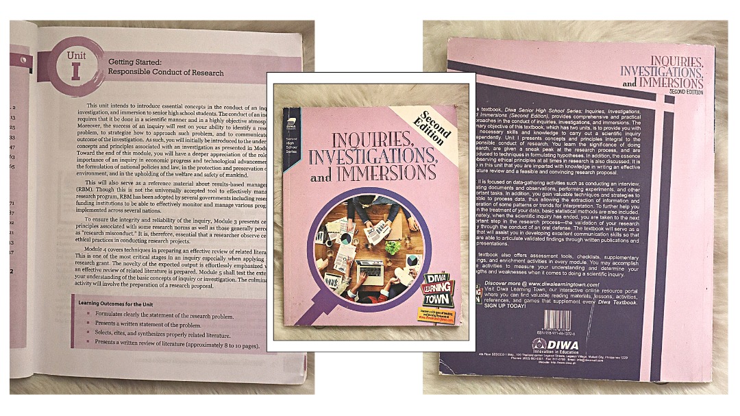 Inquiries, Investigation and Immersion Second Edition | Diwa Learning ...