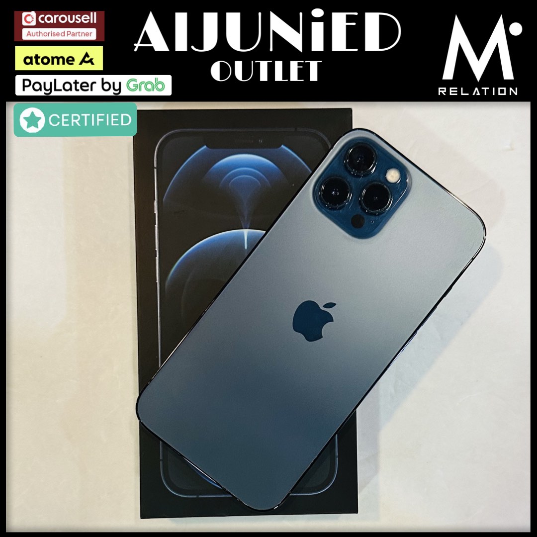 iPhone 12 Pro Max 128GB Pacific Blue #1972, Mobile Phones & Gadgets ...