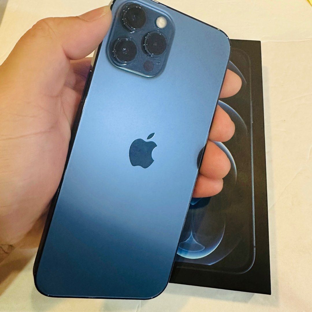 iPhone 12 Pro Max 128GB Pacific Blue #1972, Mobile Phones & Gadgets ...
