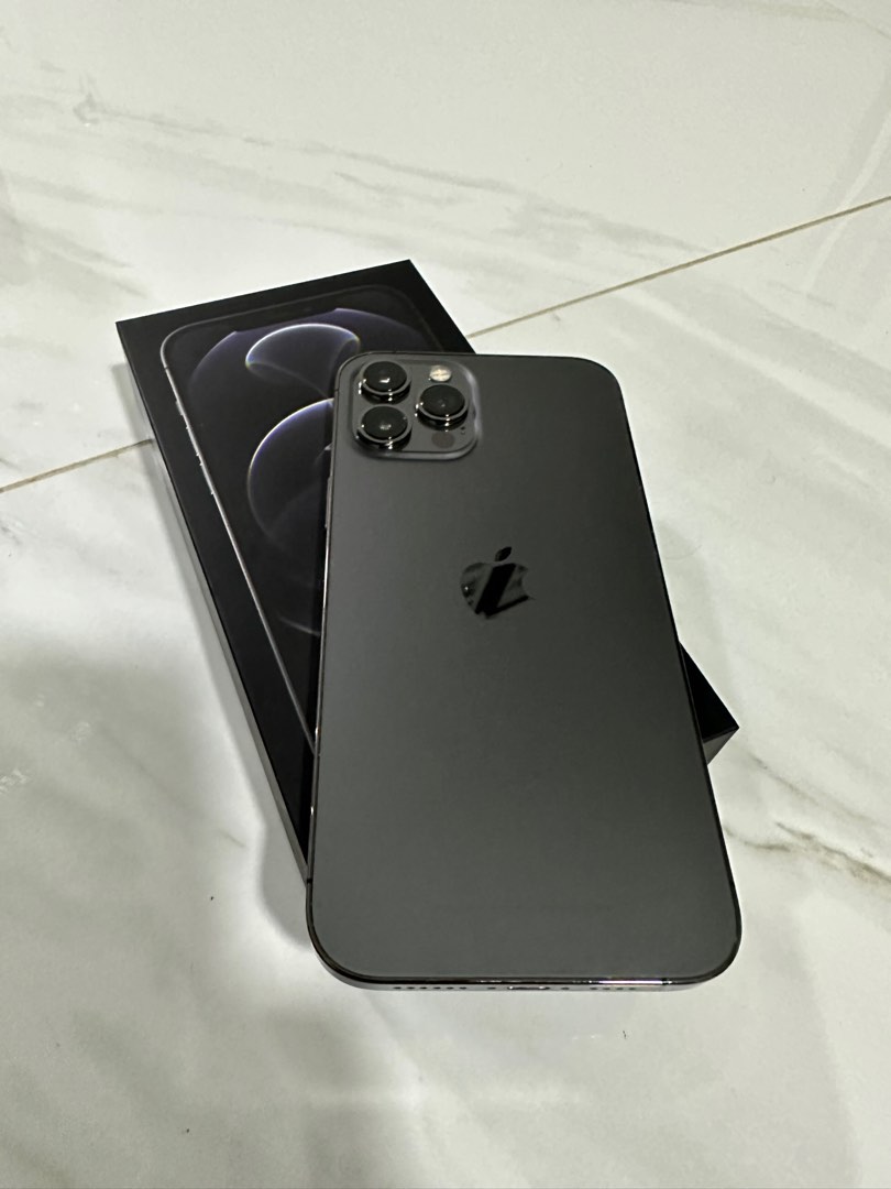 iPhone 12 Pro Max , Graphite, 128GB, Mobile Phones & Gadgets, Mobile ...