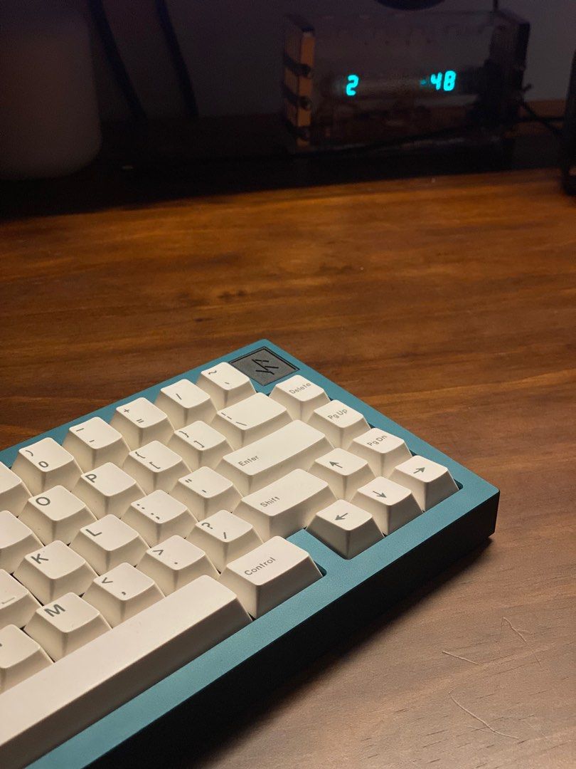 Iron165 R2 Midnight Teal premium custom mechanical keyboard, Computers ...