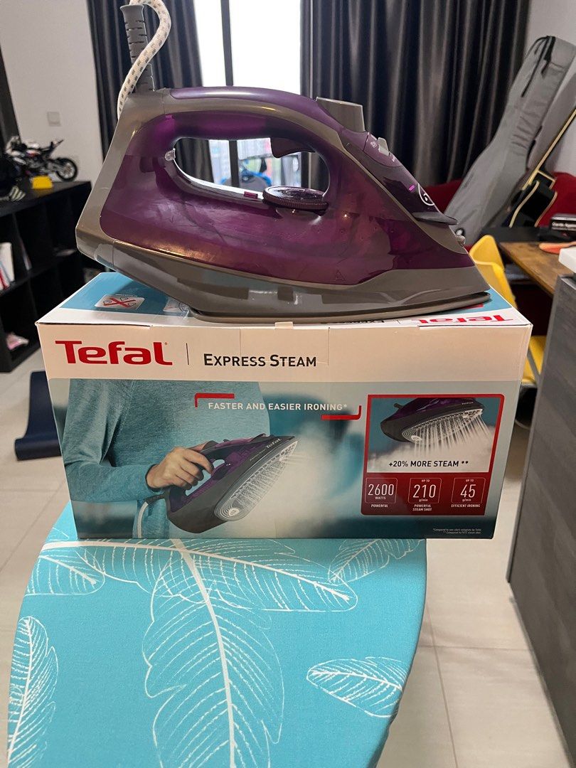 Iron tefal, TV & Home Appliances, Irons & Steamers on Carousell