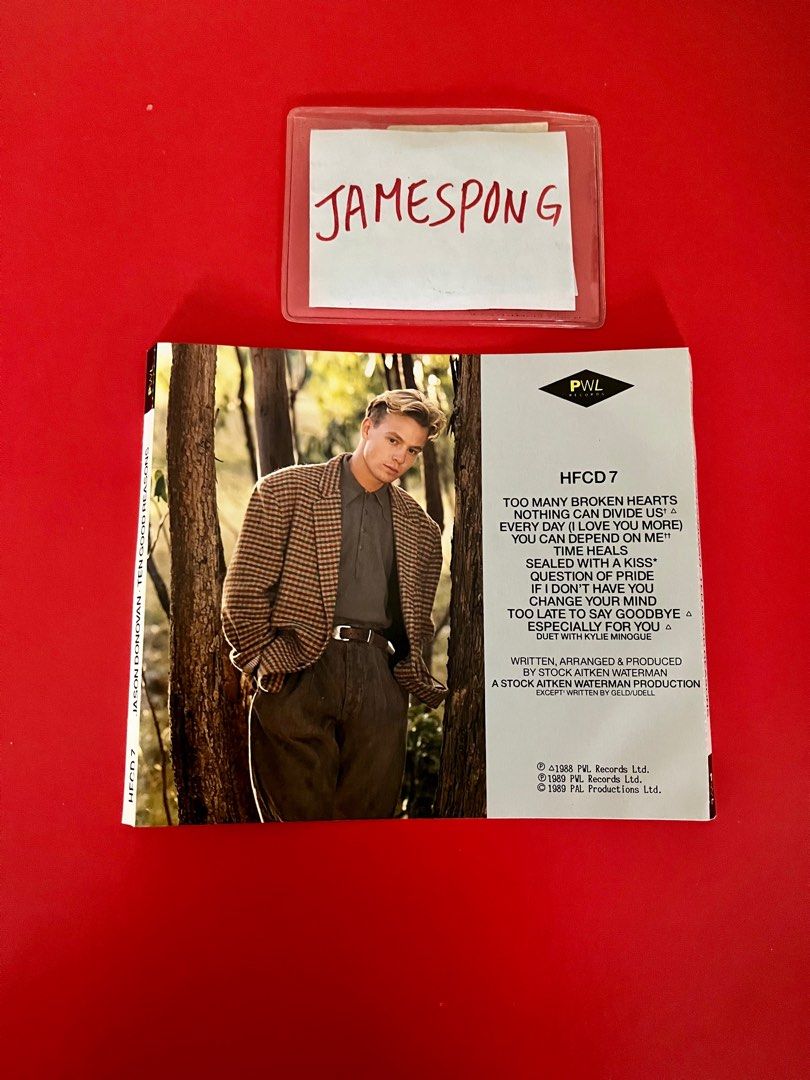 Jason Donovan-ten good reasons cd-made in Japan, 興趣及遊戲, 音樂樂器 & 配件, 音樂與 ...