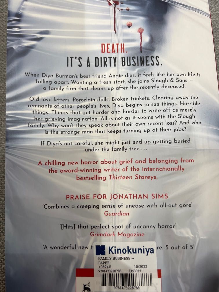 Jonathan sims - family business, Hobbies & Toys, Books & Magazines ...