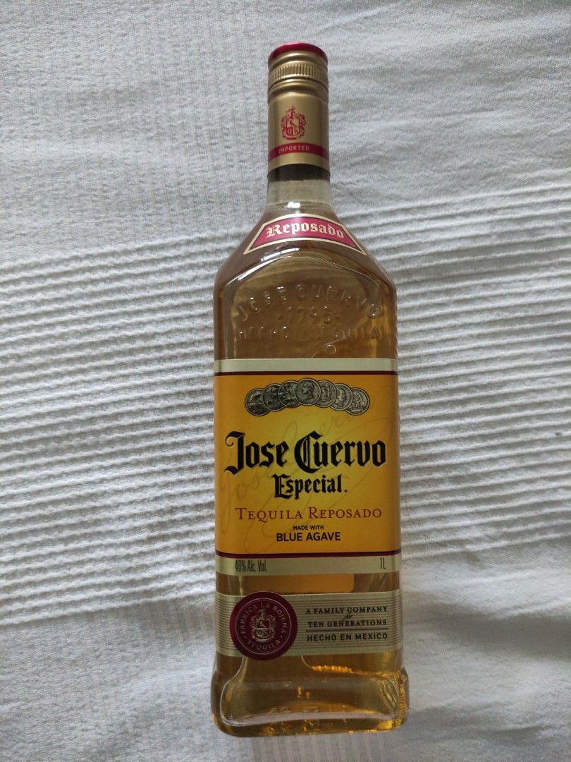Jose Cuervo Tequila 1L, Food & Drinks, Alcoholic Beverages on Carousell