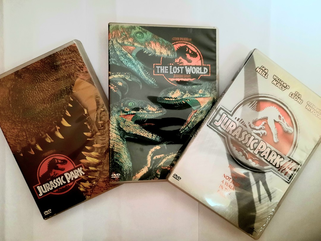 JURASSIC PARK TRILOGY [DVD SET], Hobbies & Toys, Music & Media, CDs ...