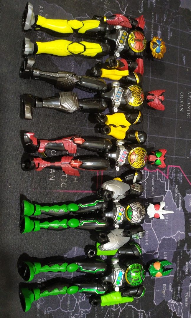 Kamen Rider OOO Candy Toy like Shodo So Do Sodo, Hobbies & Toys, Toys ...