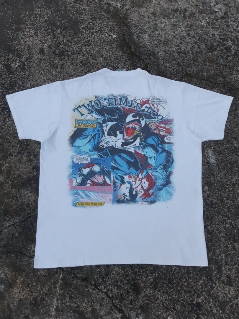 Kaos vintage marvel venom by two times too spiderman mad egine, Fesyen ... Kaos vintage marvel venom by two times too spiderman mad egine, Fesyen ...