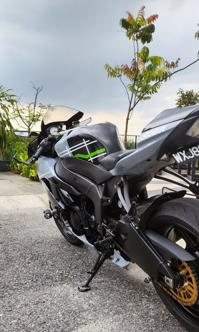 Kawasaki Ninja ZX6R Winter Test 2023 Berjajan Bangsawan, Motorbikes on ...