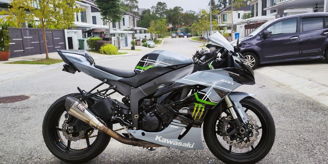 Kawasaki Ninja ZX6R Winter Test 2023 Berjajan Bangsawan, Motorbikes on ...