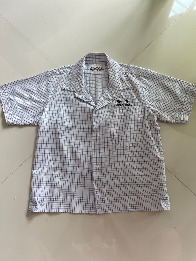 Kheng Cheng school shirt and pants, Babies & Kids, Babies & Kids ...
