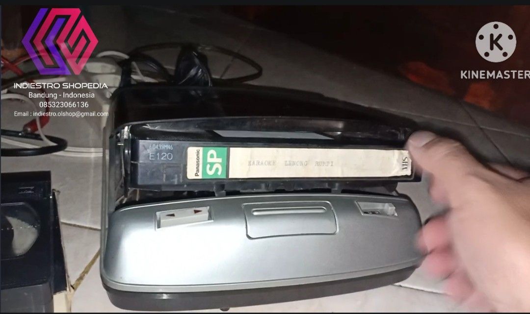 Kinyo VHS PR-81 Video Cassette Rewinder 2 Way Automatic Rare Vintage ...